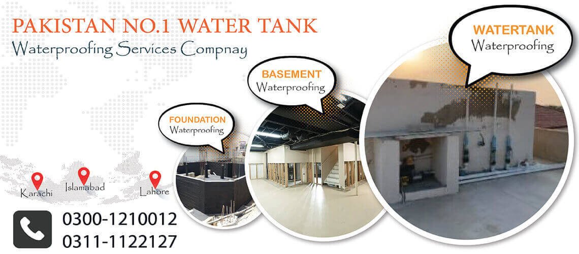 Pakistan No.1 Underground Water Tank Waterproofing Services